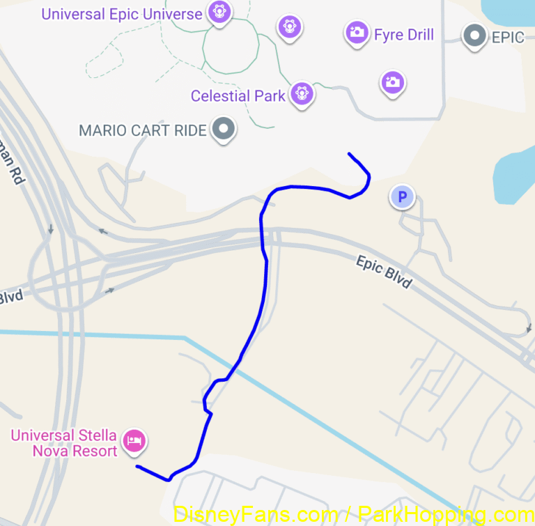 Stella Nova Resort walk to Universal Epic Universe – Park Hopping